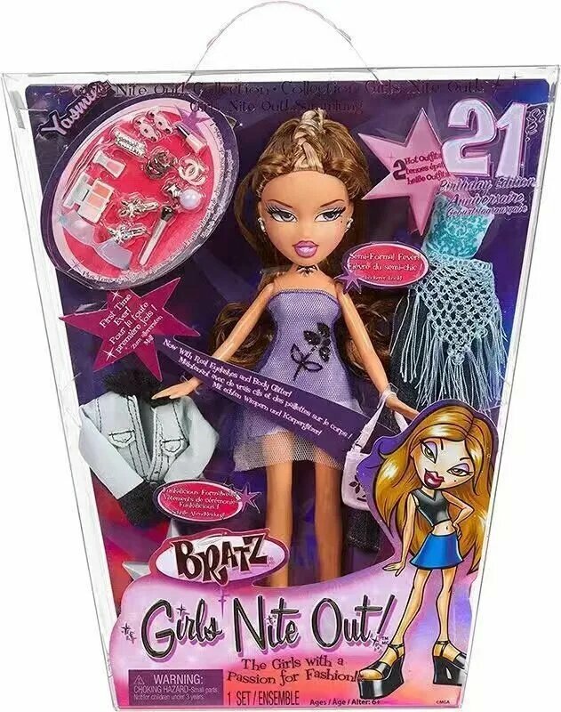 Модная кукла Братц Ясмин Bratz Yasmin 21st Birthday Edition