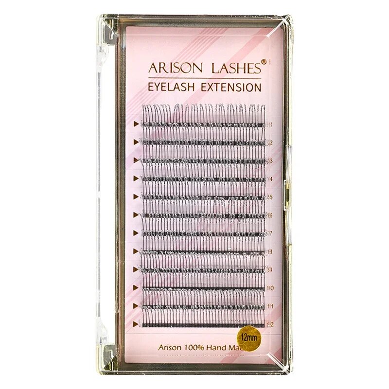 ARISON ресницы для наращивания Silver 11 мм