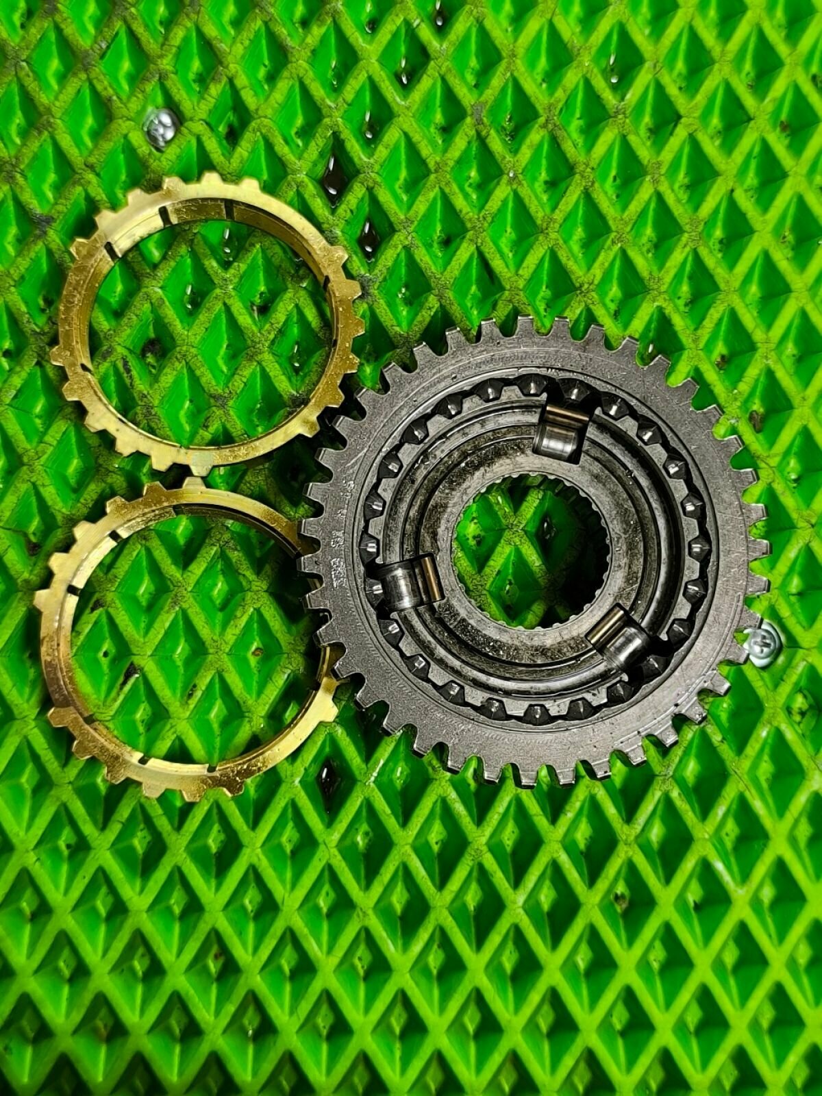 Муфта 3-4 с синхронами рено логан JH3 7701463612