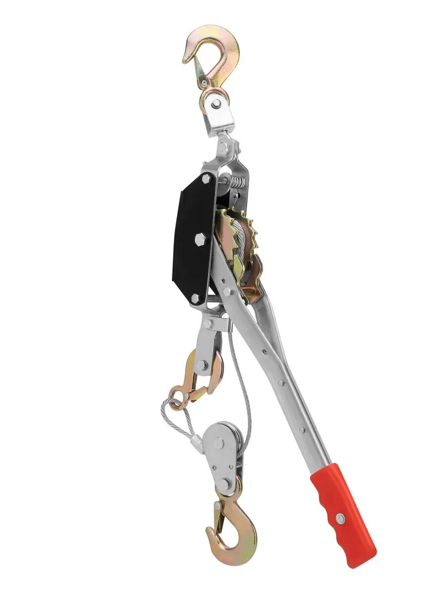 Лебедка ручная рычажная, 2 т, подъем 0.8 т, MATRIX 52260