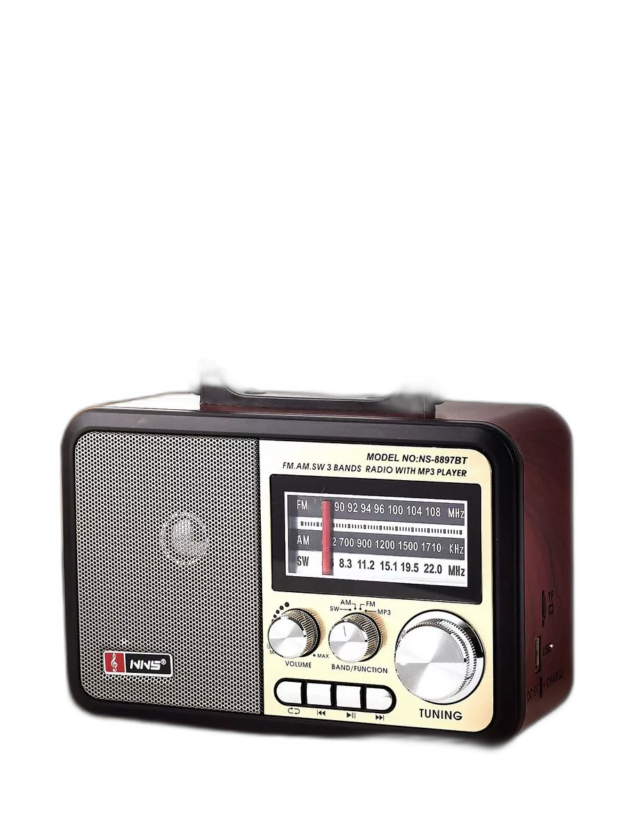 Радиоприемник ретро от сети и батареек