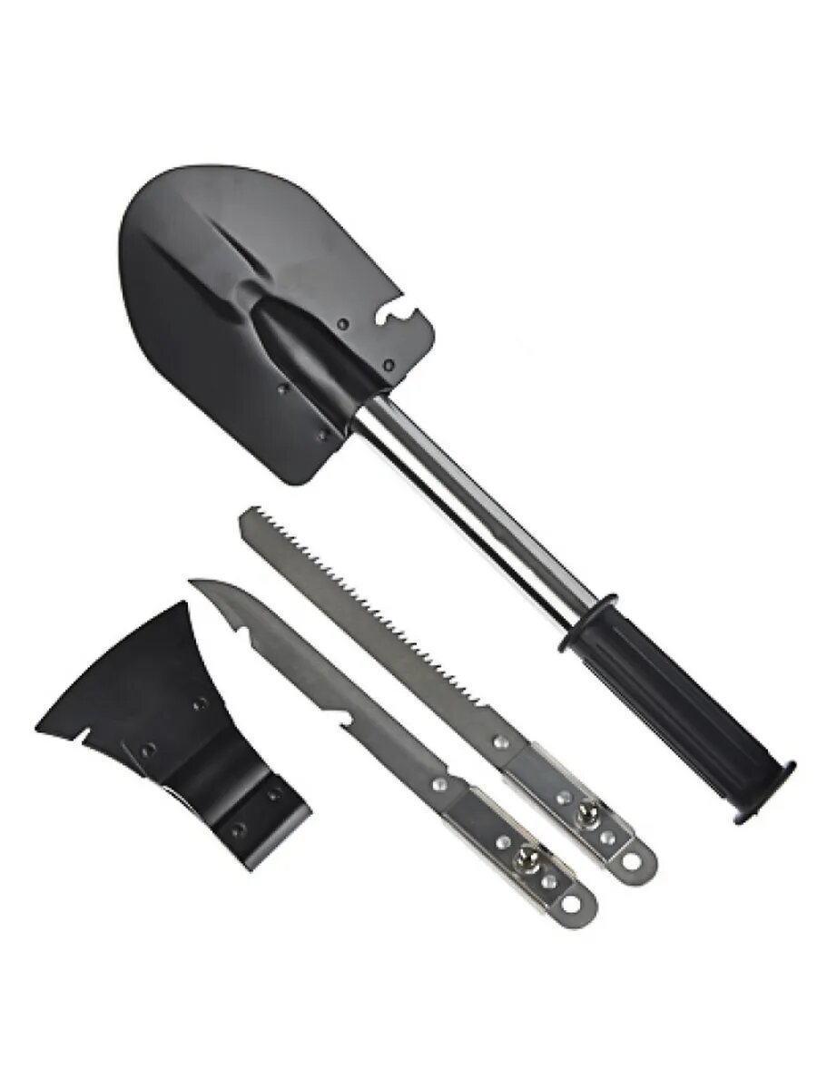 Ермак Набор туристический (лопата, топорище, пила, нож), 45