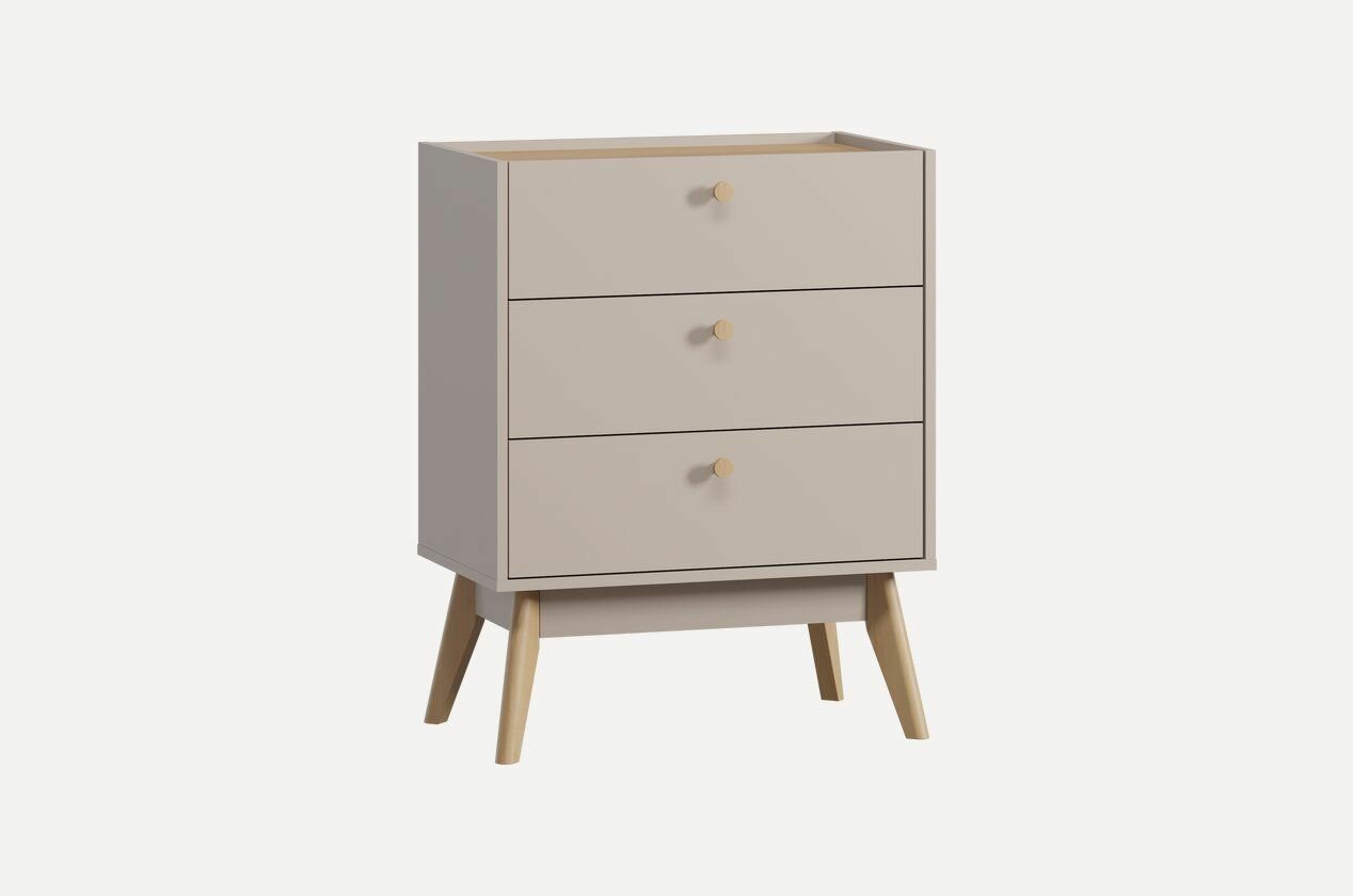 Комод Торвалль-1 Latte, divan.ru, 68х40х87 см, бежевый, лдсп