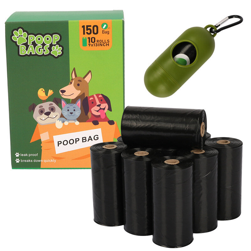 Производитель биоразлагаемых пакетов для отходов домашних животных, черные биоразлагаемые пакеты для собачьих