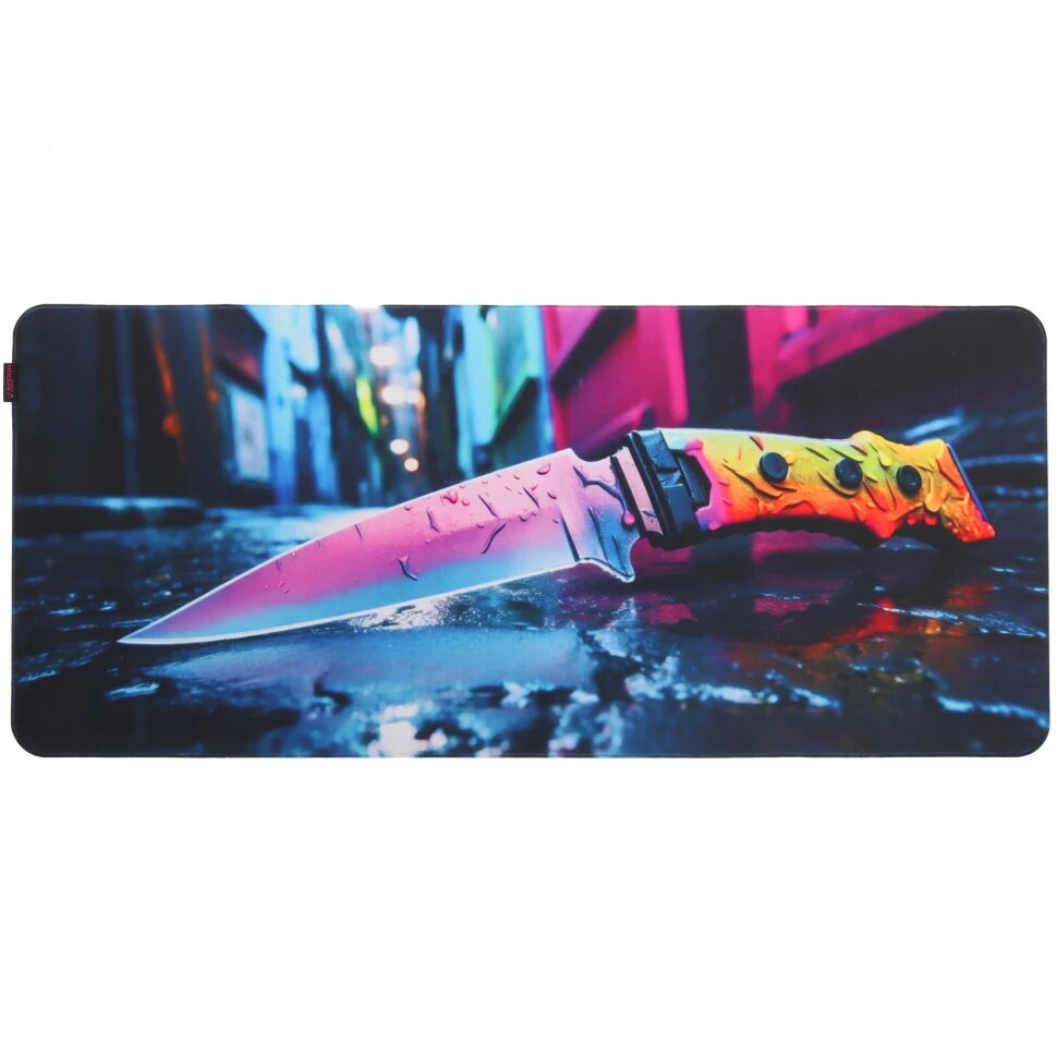 Коврик ARDOR GAMING Replica Knife (XL) разноцветный, 900 мм x 400 мм x 4 мм