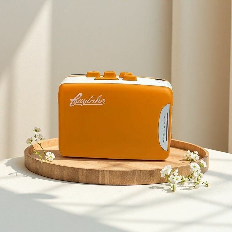 Портативный магнитофон walkman с лентопротяжным приводом