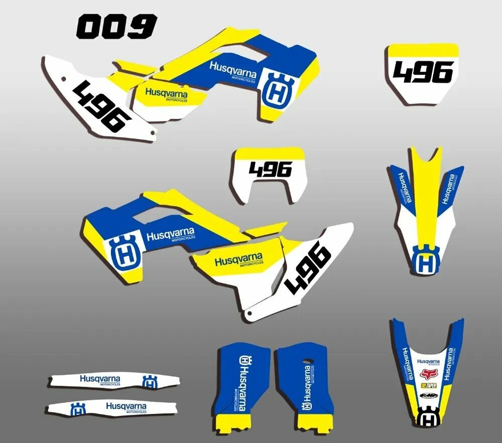 Для Husqvarna TE FE 2024 2025 150-250 300 350-450 TC T XFC FX 2023 2024 TBI Наклейка Крутой