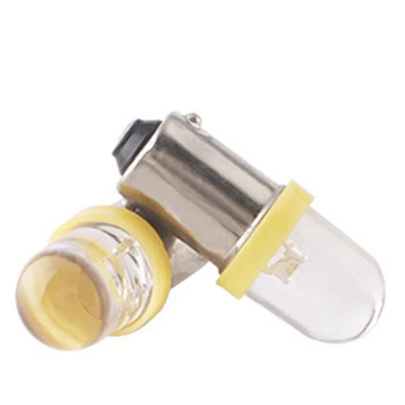 4 шт. BA9S T4W светодиодный ная автомобильная лампа T2W T3W Автомобильная внутренняя лампа Светодиодная лампа для фонарей светоизлучающие диоды 12913 12929 Желтый
