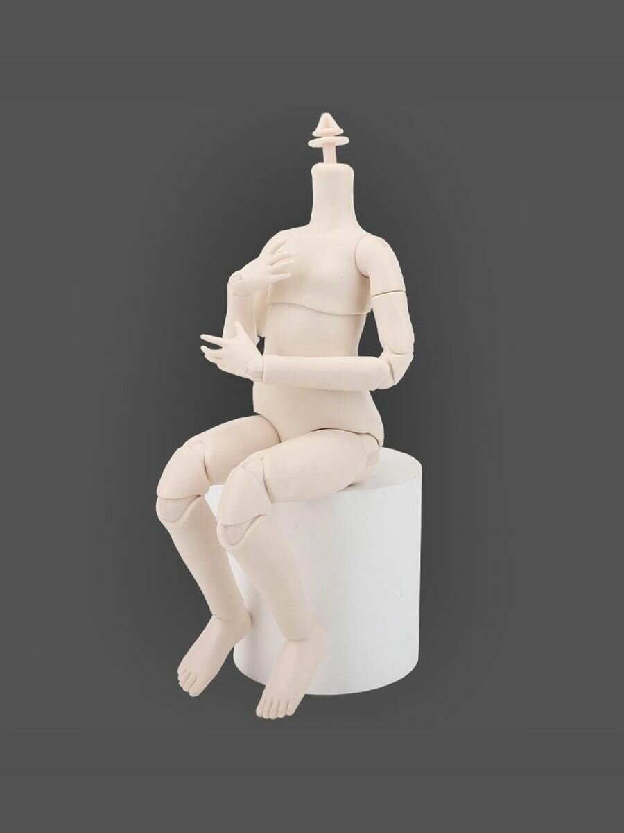 Высококачественное шарнирное тело куклы/Белое кукольное тело888