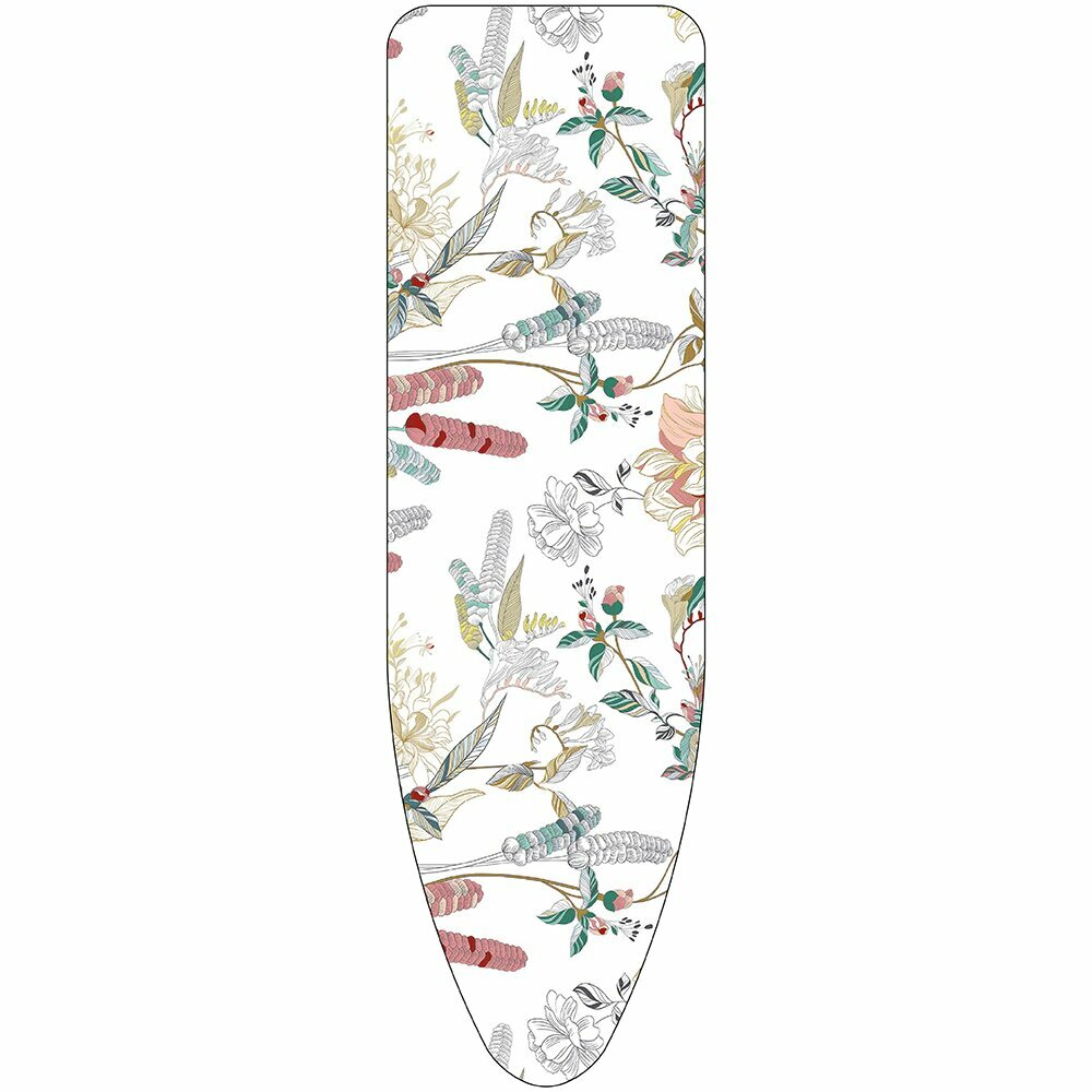 Чехол для гладильной доски "Nika ЧП2", с поролоном, хлопок, 125 x 42 см, цвет в ассортименте