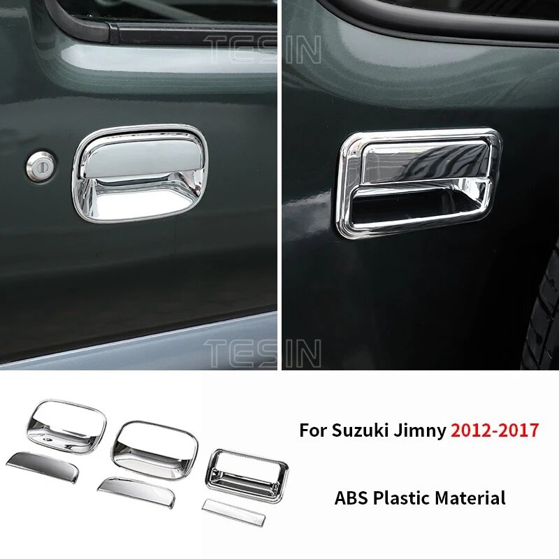TESIN хромированный салон автомобиля, декоративная крышка центральной консоли для Suzuki Jimny 2007 2008 2009 2010 2011-2017, внешние аксессуары