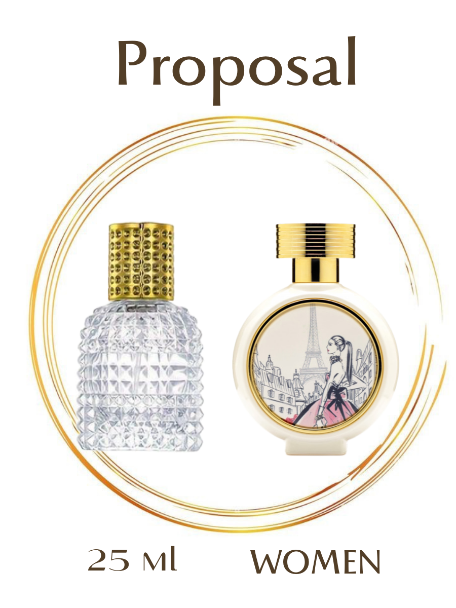 Духи парфюм Proposal спрей 25 мл женские, цветочные, древесные, мускусные