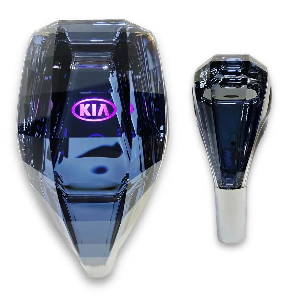 Ручка КПП с сенсорной LED подсветкой для KIA, стеклянная
