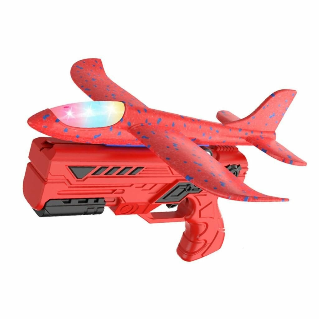 Светящийся планер для детей, красный пистолет - легкая плоскость