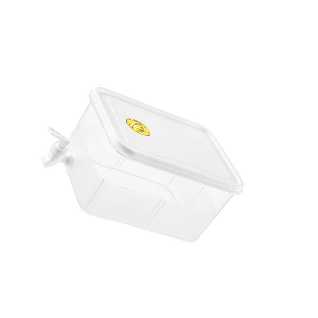 Прозрачный Кувшин-дозатор для воды в холодильнике объемом 5 Л С краном Для дома, Кухни и офиса