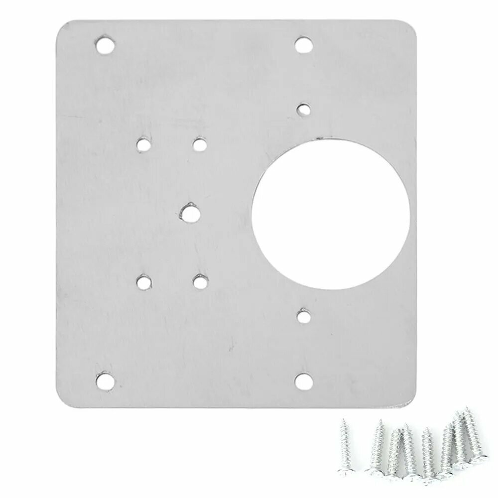 Пластинчатый крепеж для дверных петель, материал нержавеющая сталь