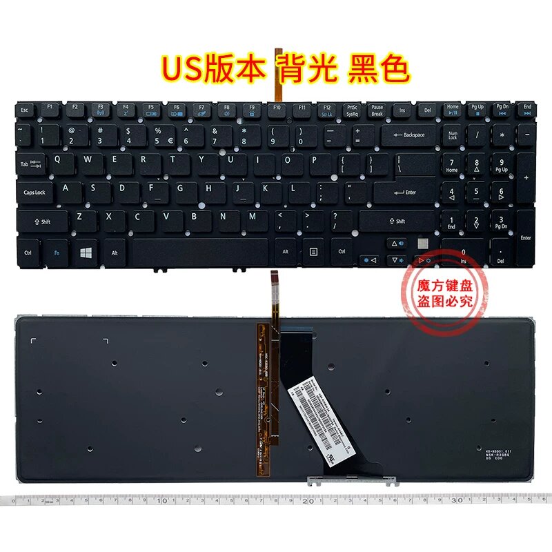Подходит для клавиатуры Acer V5-531/P 551G 571PG M5-581 MS2361 M3-581G/PTG ZRQ (Аутентичная модель/с
