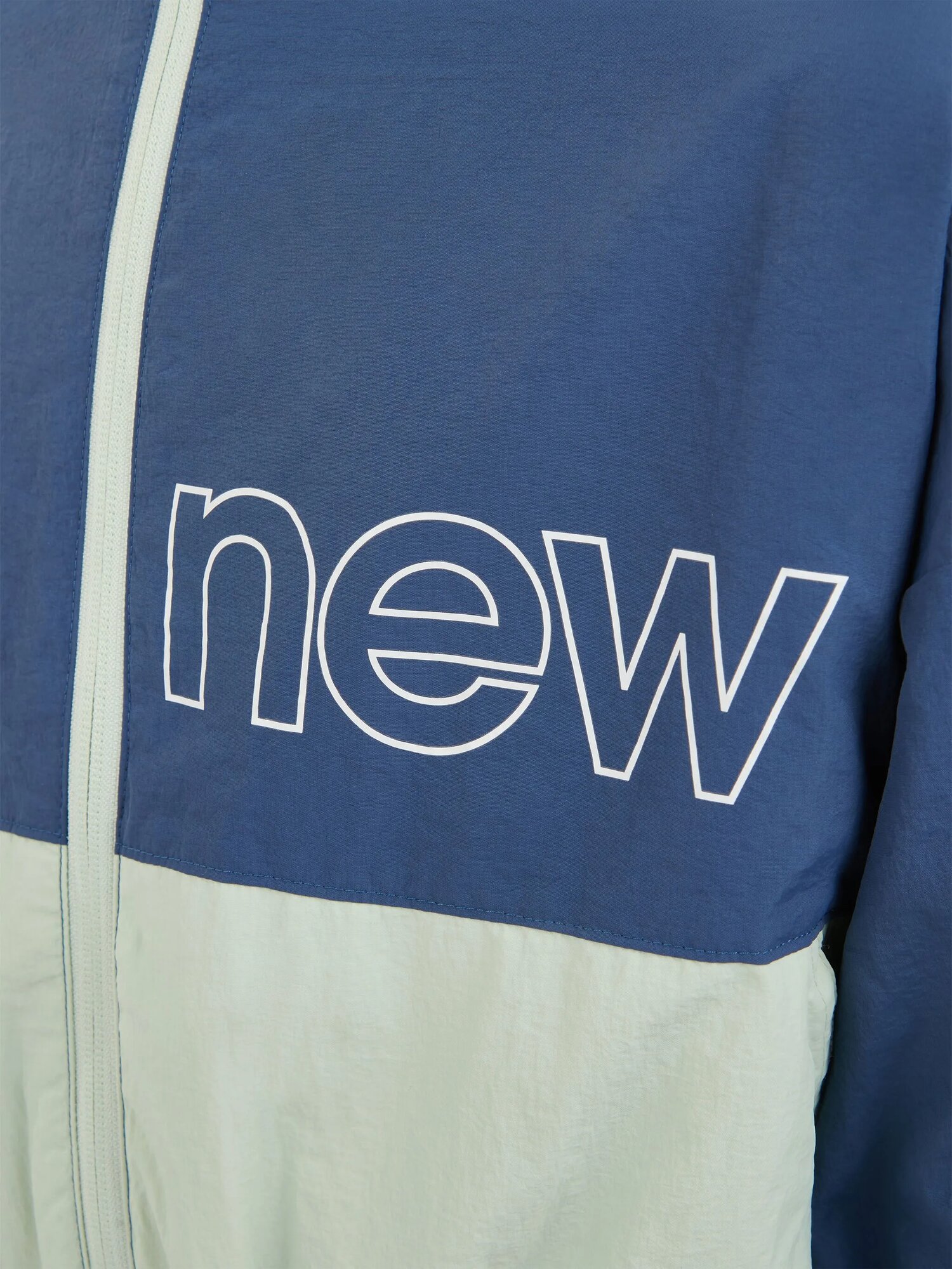 Куртка New Balance, размер 16 лет, синий — фото 1