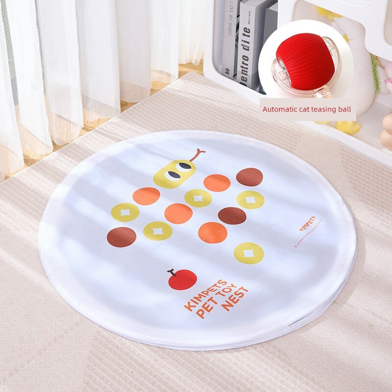 Игрушки для кошек, ловушка-приманка для кошек, гаджет для самостоятельных игр котят, автоматический мячик-дразнилка для