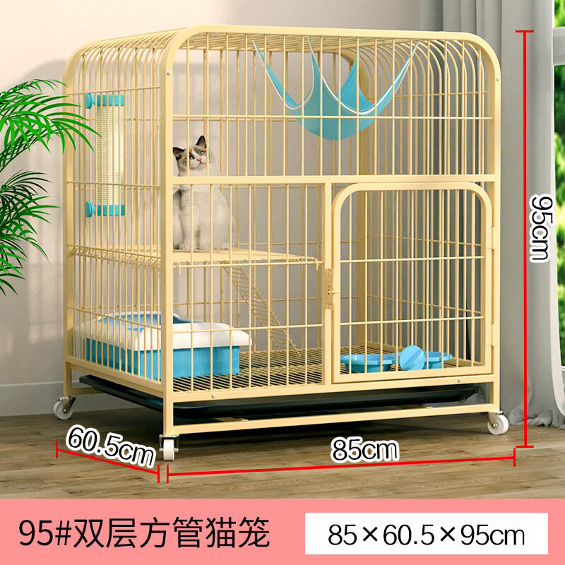 Клетка для кошек для домашнего использования, большая вилла для кошек с свободным пространством, дом для кошек, убежище для кошек, клетка для кошек напрямую от производителя