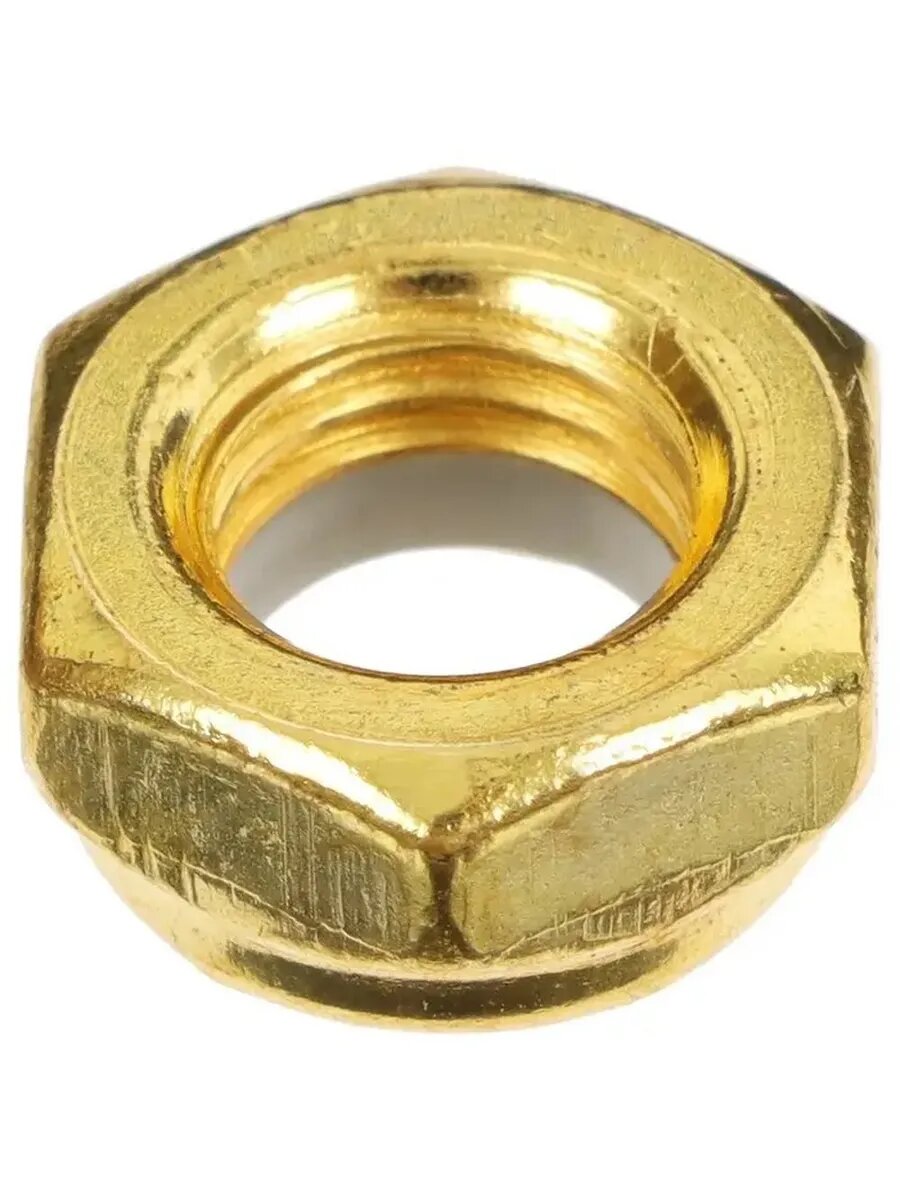 Золотые гайки для оси скейтборда, комплект 4 шт.