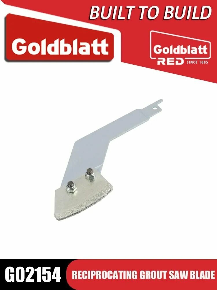 Goldblatt G02738 Скребок для затирки швов между плиткой и плиткой / Пильное полотно для затирки швов