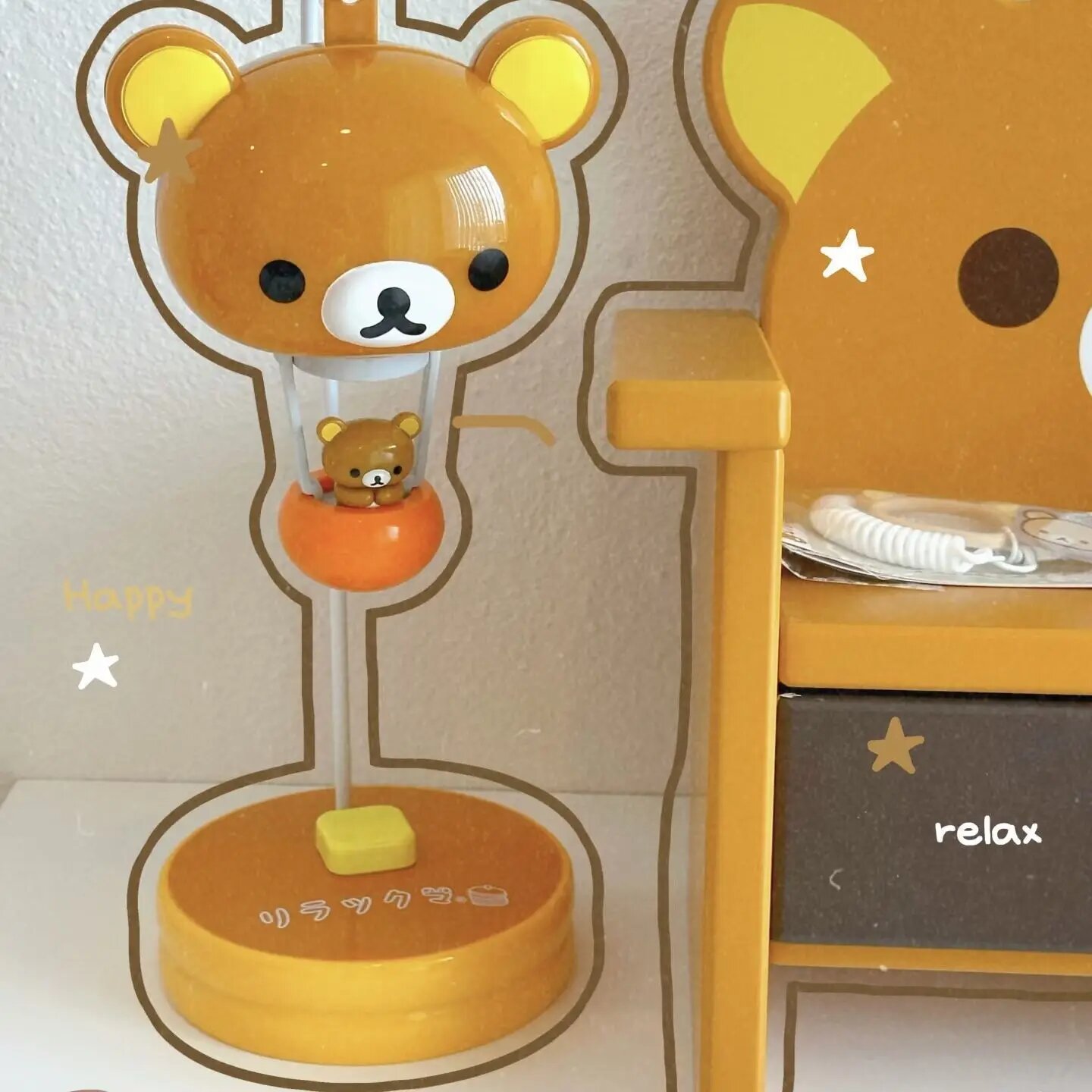 Ночник Rilakkuma MINISO Rilakkuma-brown