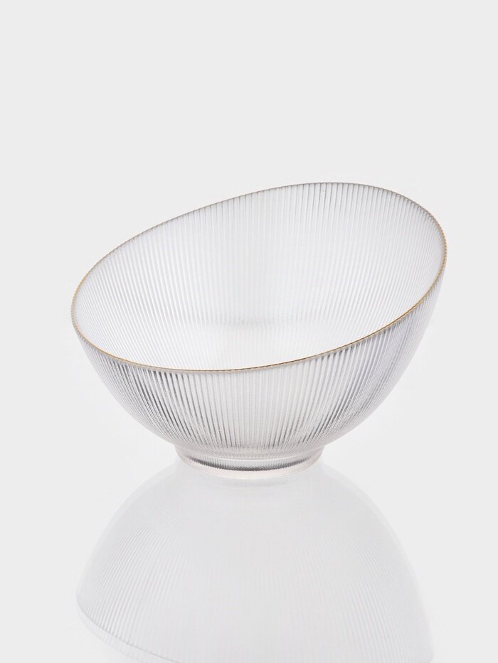 Салатник «Орион», 1.7 л, d=22 см, стекло, прозрачный