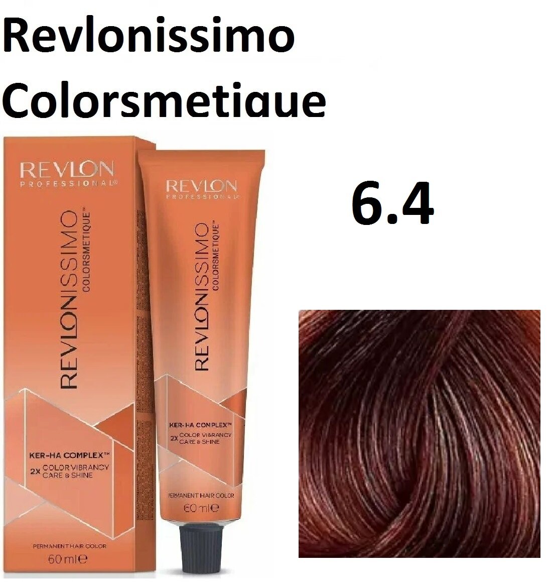Revlon 6.4 Revlonissimo Colorsmetique Краска для волос Темный блондин медный 60 мл