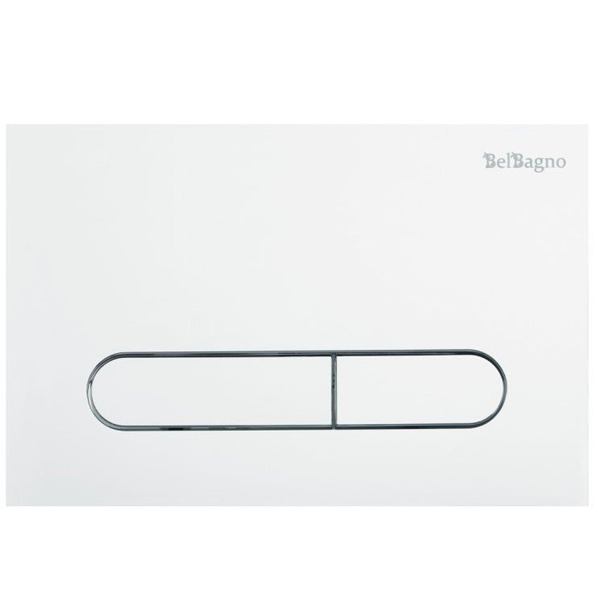 Кнопка смыва BelBagno Prospero BB004-PR-BIANCO, для инсталляции, механическая, белая