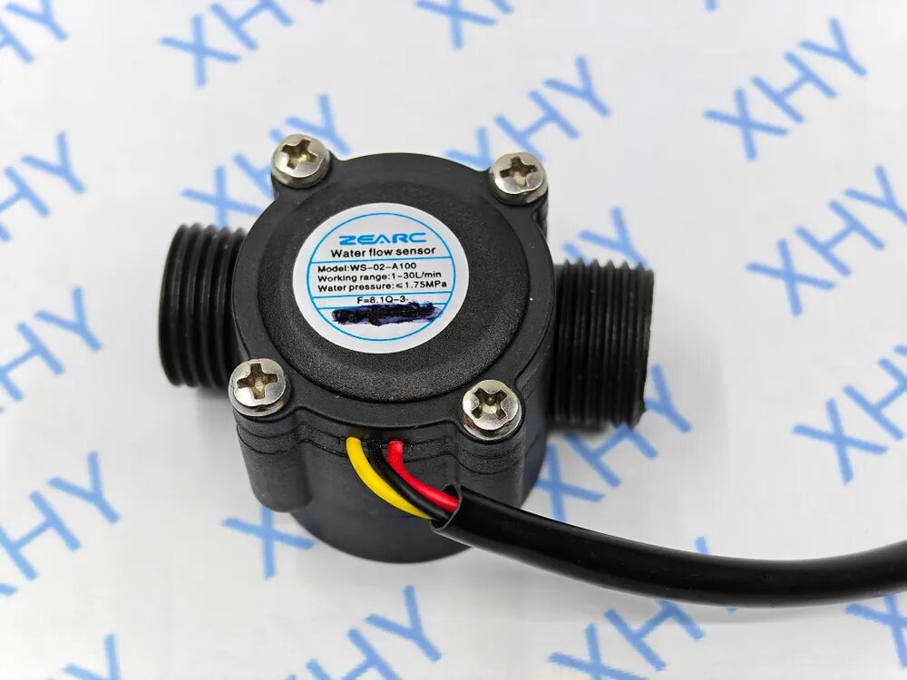 Универсальный Датчик протока воды для котлов WS-02-A100 для котлов, 1/2 дюйма (1-30 л/мин)