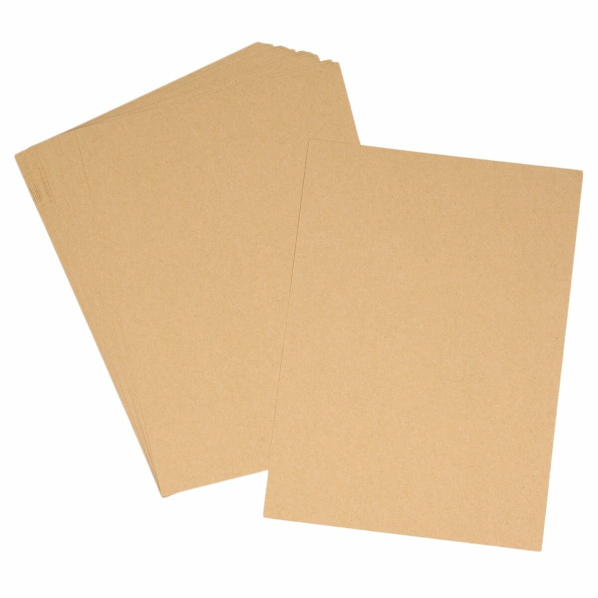 Винтажная крафт бумага а4 цвета хаки для писем и поделок, 100 чистых листов