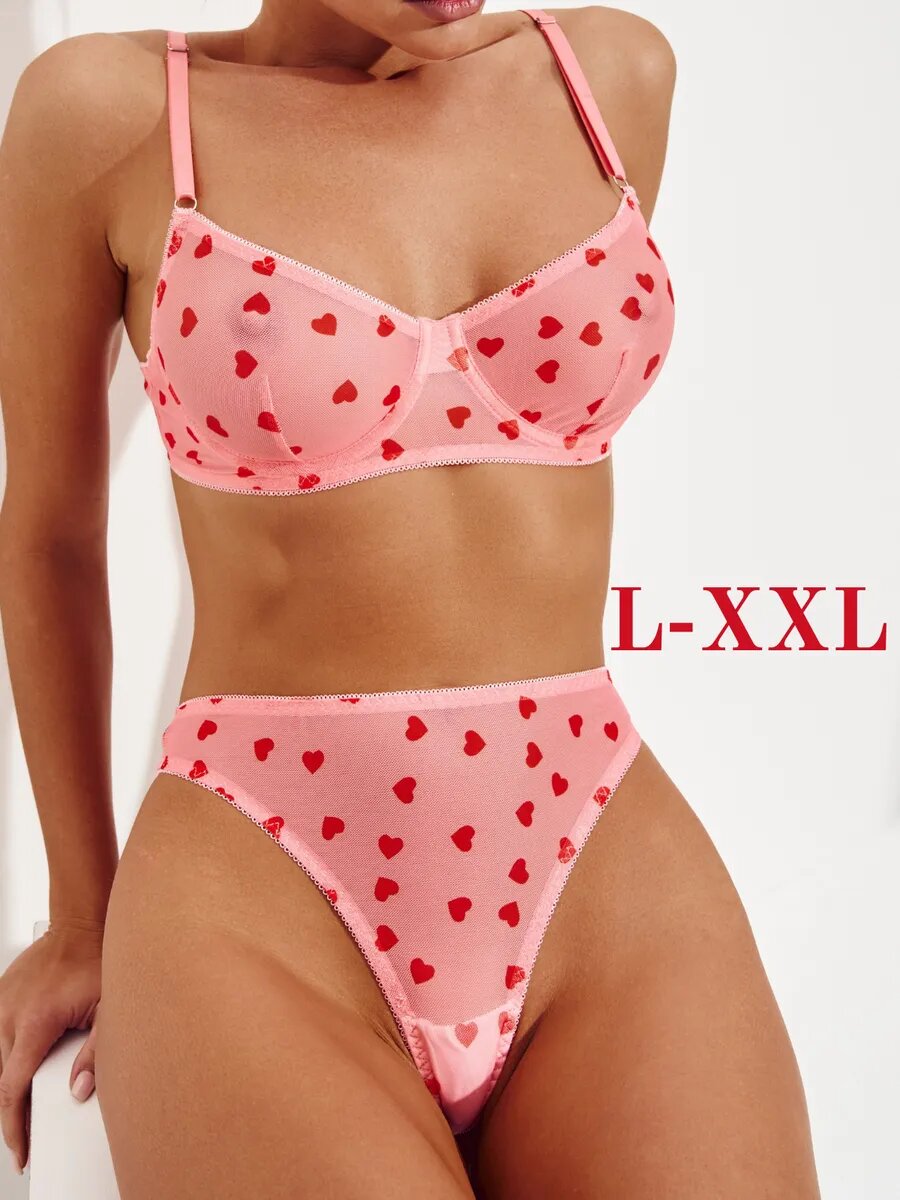 Комплект нижнего белья Foxuality Белье сеточка