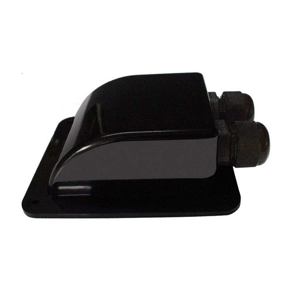 Водонепроницаемая кабельная муфта с двумя отверстиями, черный - Двойное отверстие