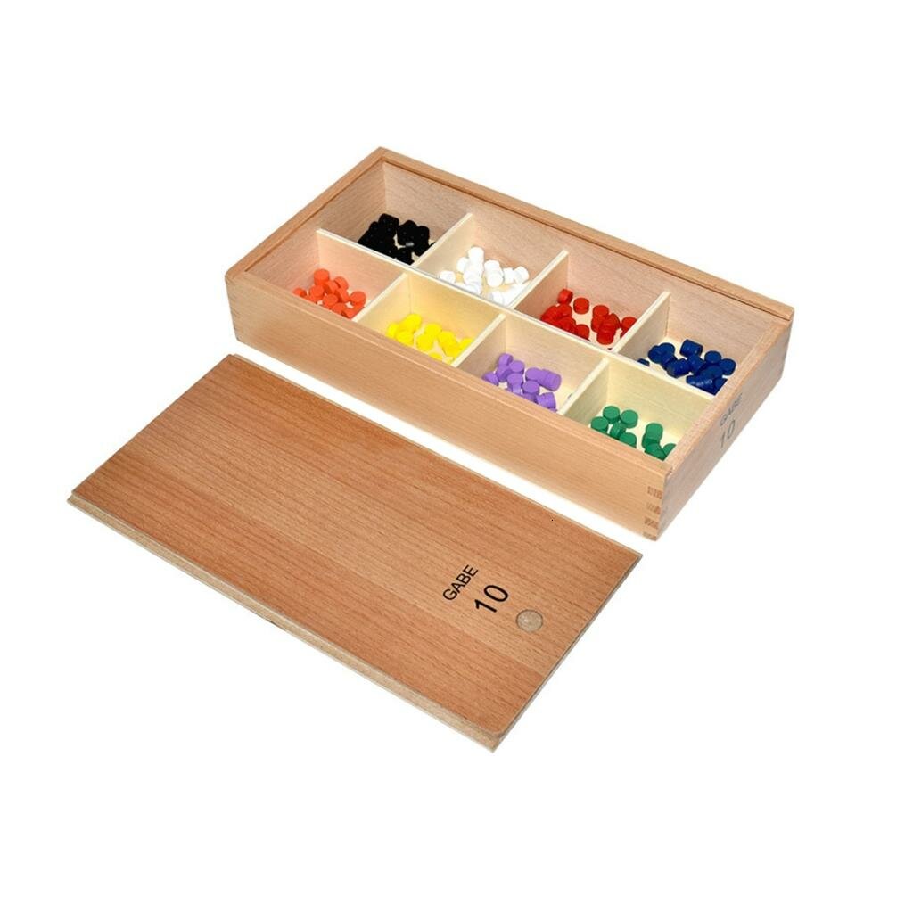 Деревянная обучающая коробка с ящиками для детей, ГЕЙБ10
