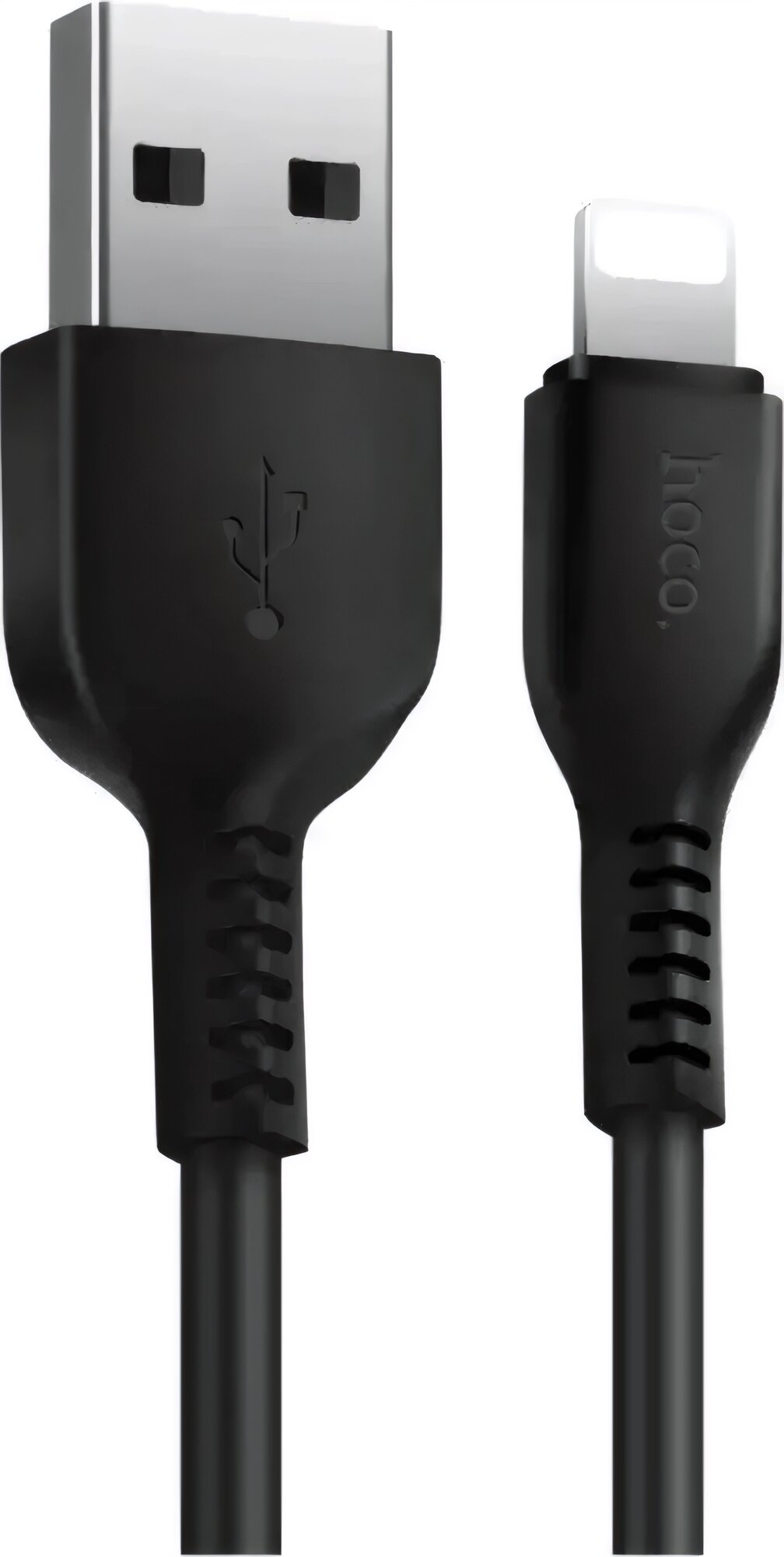 Кабель USB - Lightning (для iPhone) 2,4А HOCO X20 черный 2м (00217)