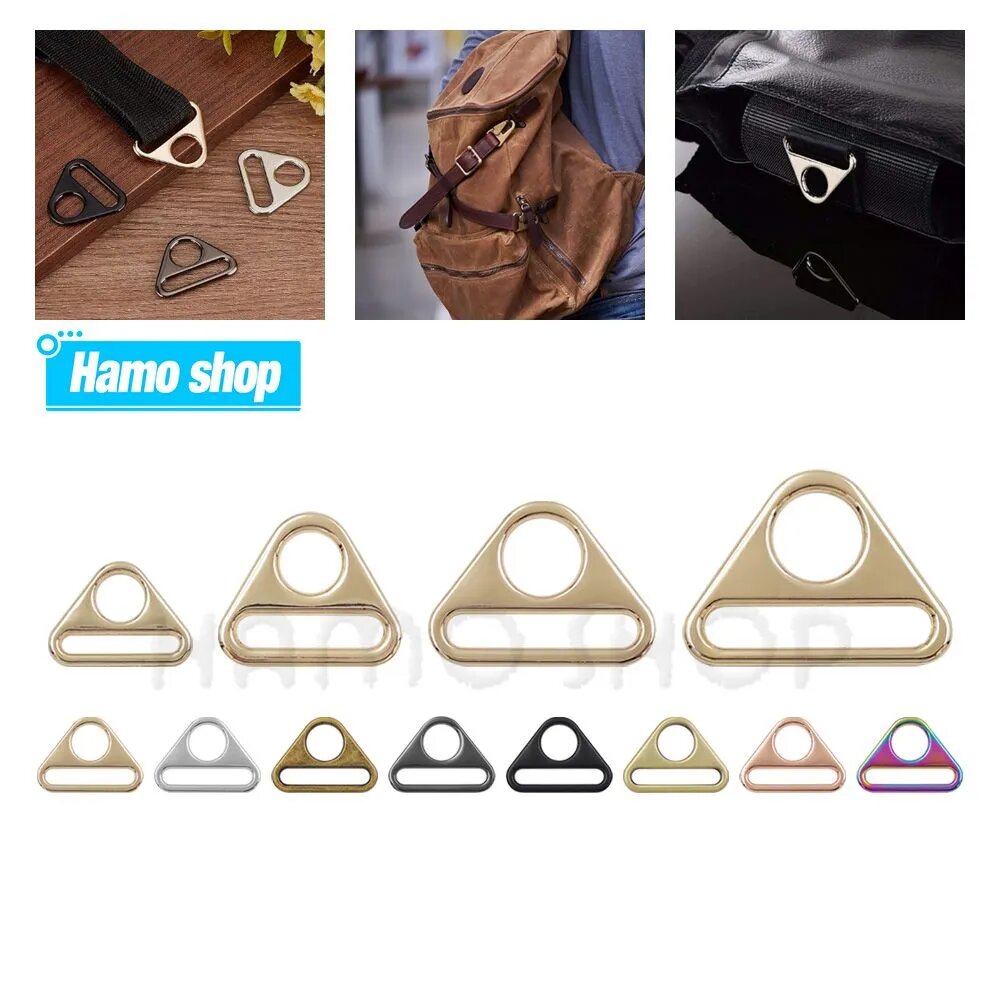 4 шт. - 8 шт. Полукольцо пластина, 20мм - 38мм, Кольцо-карабин, Кольца для сумок и рюкзаков