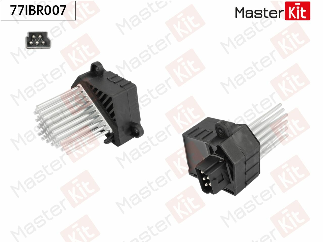 Резистор вентилятора BMW 5 E39/X5 E53 1995 - 2007 MasterKit 77IBR007