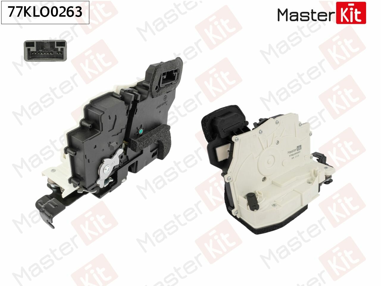 Замок передней правой двери Audi A6 C8 4A2/Q8 4MN 4MT 2018 - - MasterKit 77KLO0263
