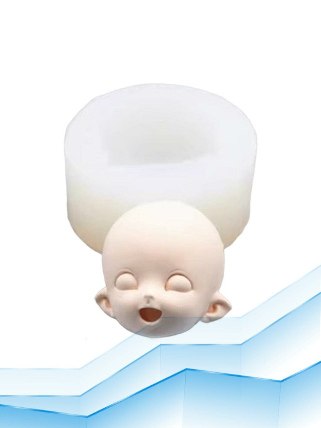 Силиконовая форма для лица куклы 3D, Тип А