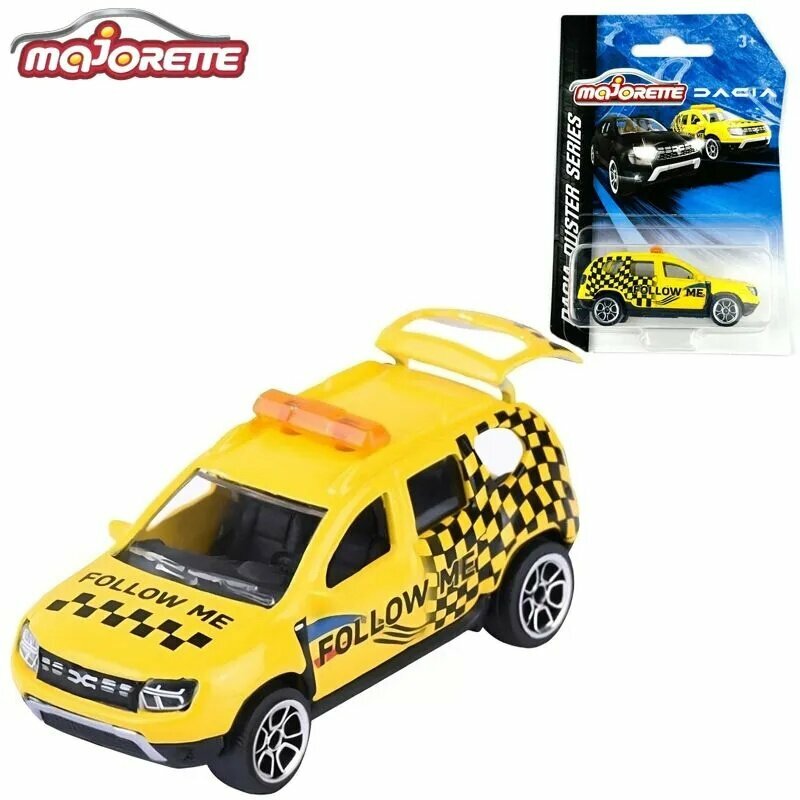Машинка Majorette Dacia Duster Series Airport Follow Me -Car Model