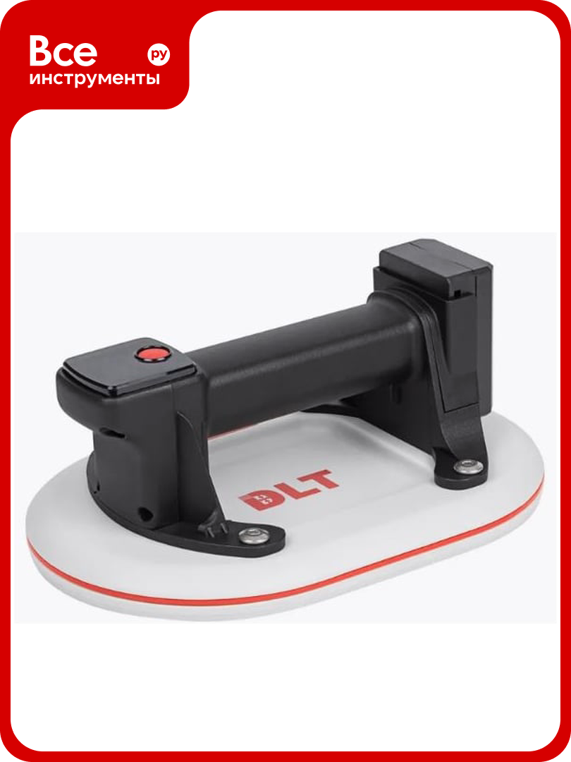 Присоска электрическая DLT VST-50 для гладкой и рельефной плитки с авто подкачкой, d-240 мм, арт. 2990