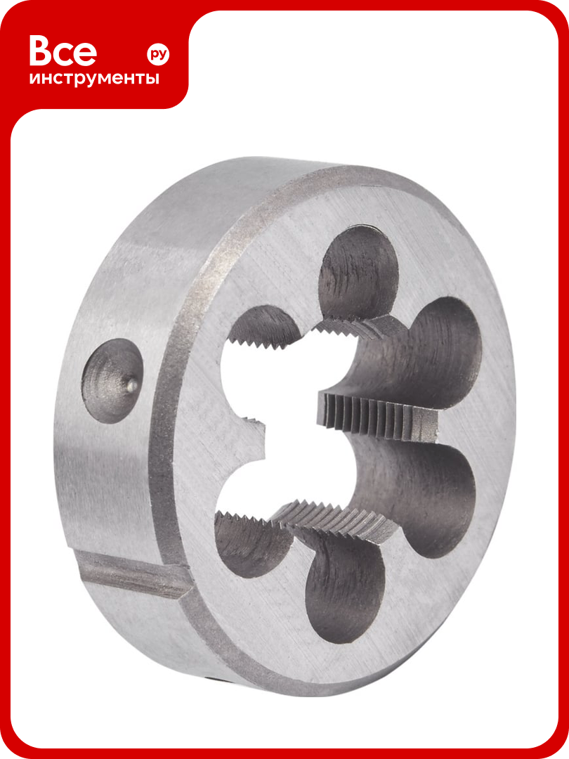 Плашка SDW TOOLS метрическая м27x1,0 р6м5 6g гост 9740-71 dh00153