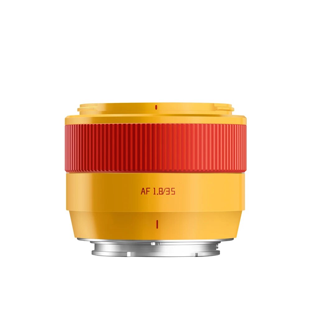 Объектив TTArtisan 35mm F1.8 II APS-C Sony E-mount (APS-C), Оранжевый