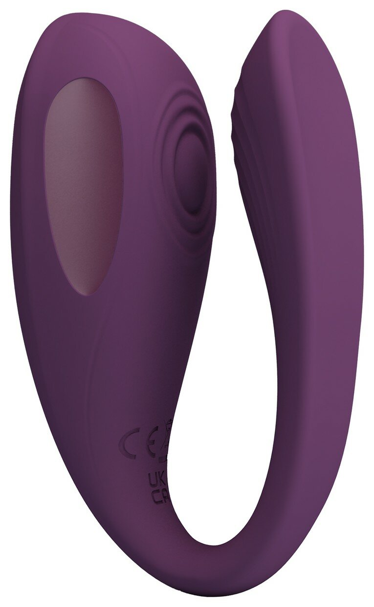 Фиолетовый вибратор для двоих Aari Baile