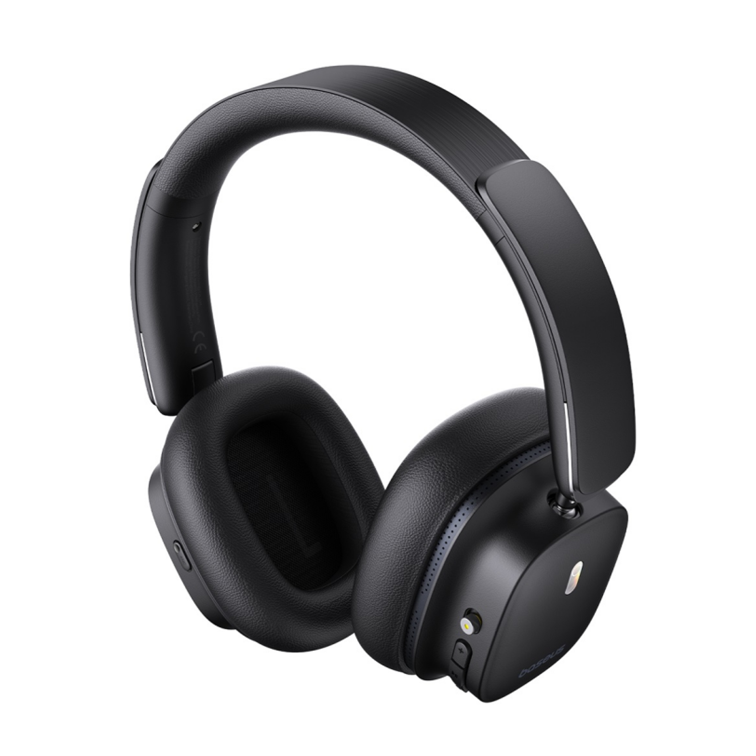 OS-Baseus Bowie 30 Max Wireless Headphones Noise-Cancellation Cluster Black, Starlight Black, Nebula Black с Universal Type-C 3A 0.3m Black Cable + 3.5mm Audio Adapter Cable Black, 1 шт Over-Ear Noise-Canceling Headphones, 1 шт 3.5mm Audio Cable, 1 шт