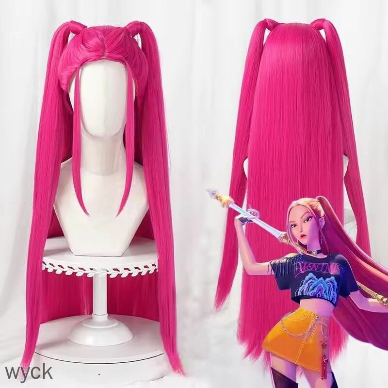 Парик аниме косплей Охотники на демонов кпоп