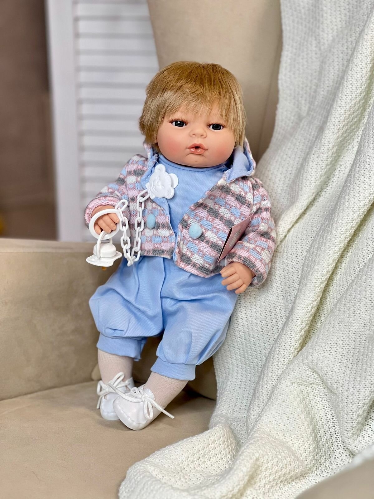 Кукла Berbesa мягконабивная 42 см Raul Lloron