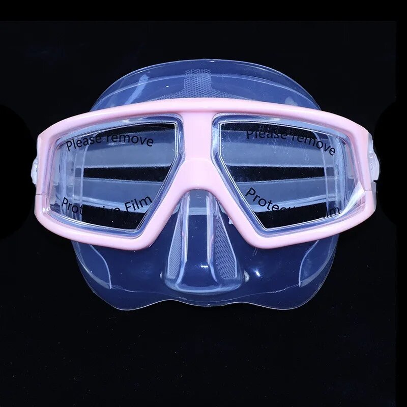Профессиональная маска для дайвинга M210 Розовый, M210-Pink Clear