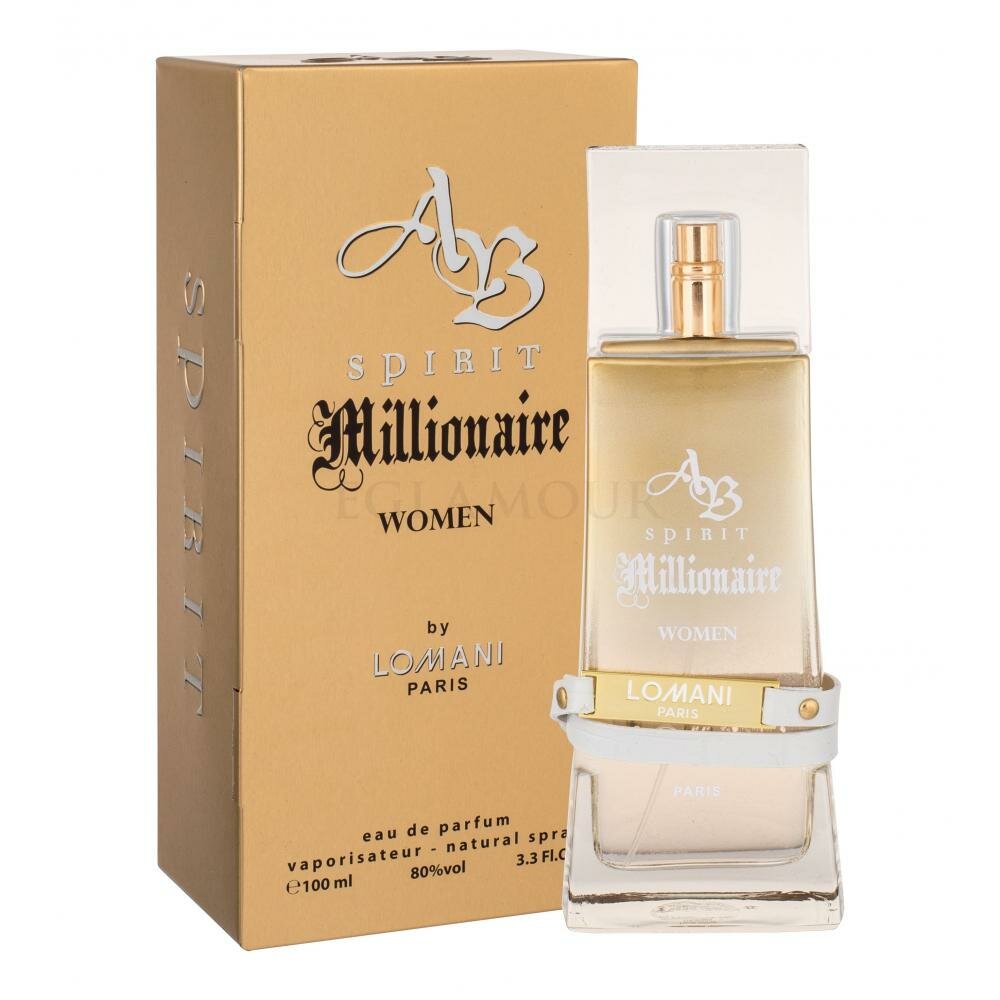 Парфюмерная вода Lomani AB SPIRIT MILLIONAIRE 100ml для женщин